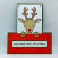 Jingle Toppers Christmas page topper clip art