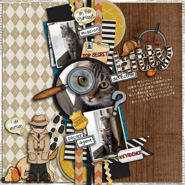 It's a Mystery clip art and line art bundle