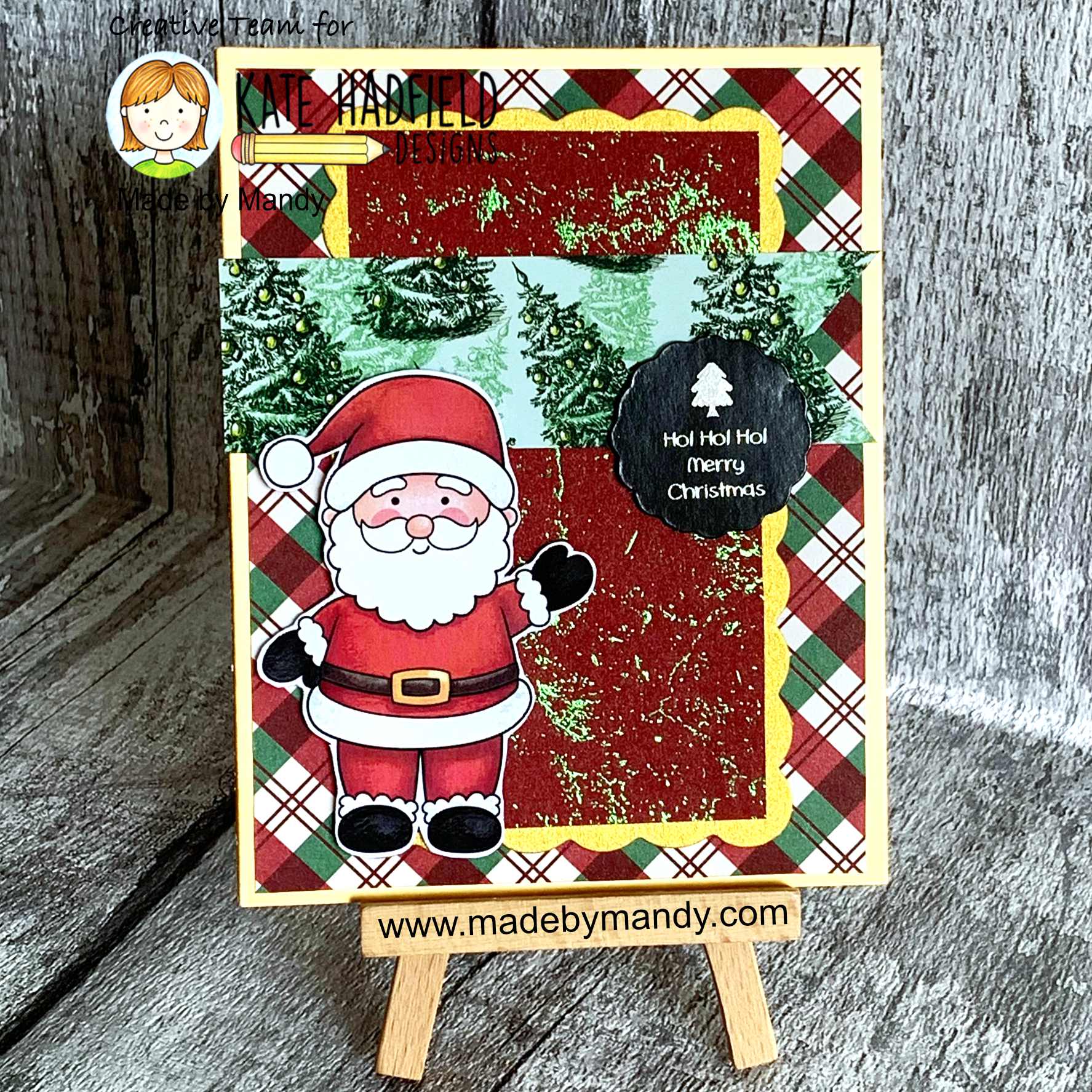 Jolly Holly Santa